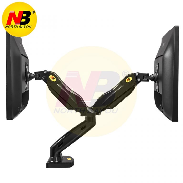 NB North Bayou F160 Full Motion Dual Arms Two Computer Monitor | North ...