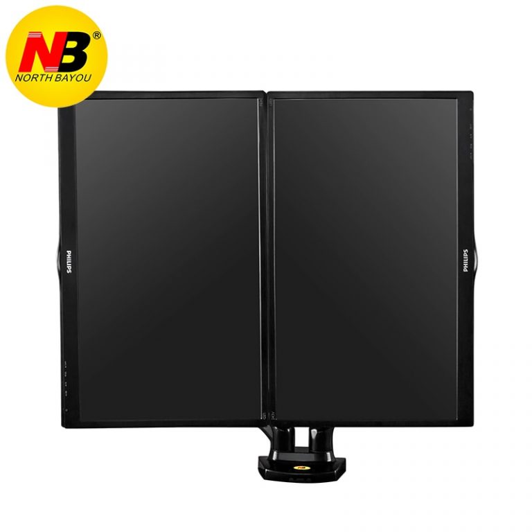 NB North Bayou F160 Full Motion Dual Arms Two Computer Monitor | North ...